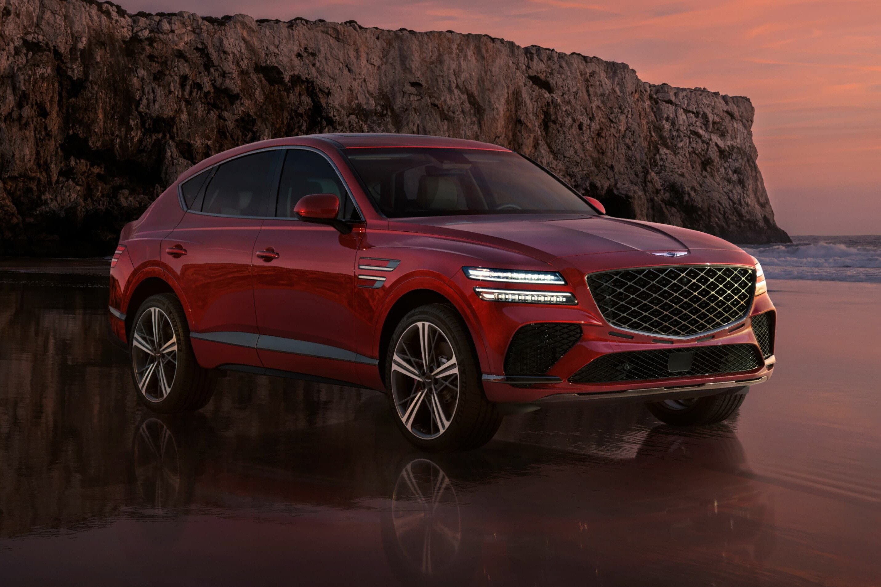 제네시스 GV80 쿠페 블랙 3.5 터보 AWD 2025년 9월 장기렌트 리스 모의견적